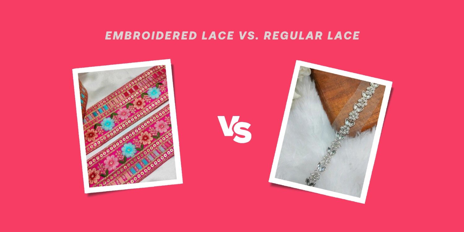 Embroidered Lace vs. Regular Lace: What Makes It Special? – Our Knots