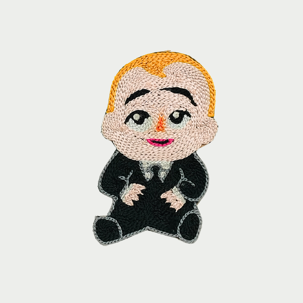 Boss Baby Blitz Handmade Patch – Our Knots