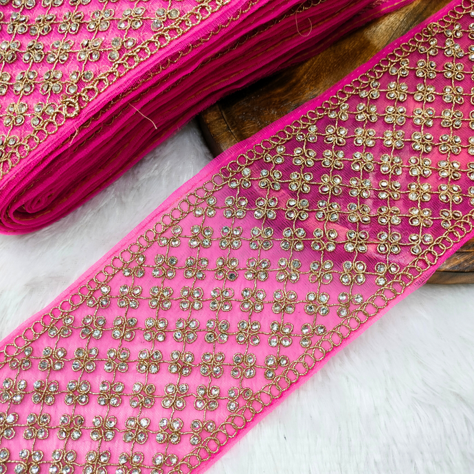 Embellished Stone Lace & Trim – Our Knots