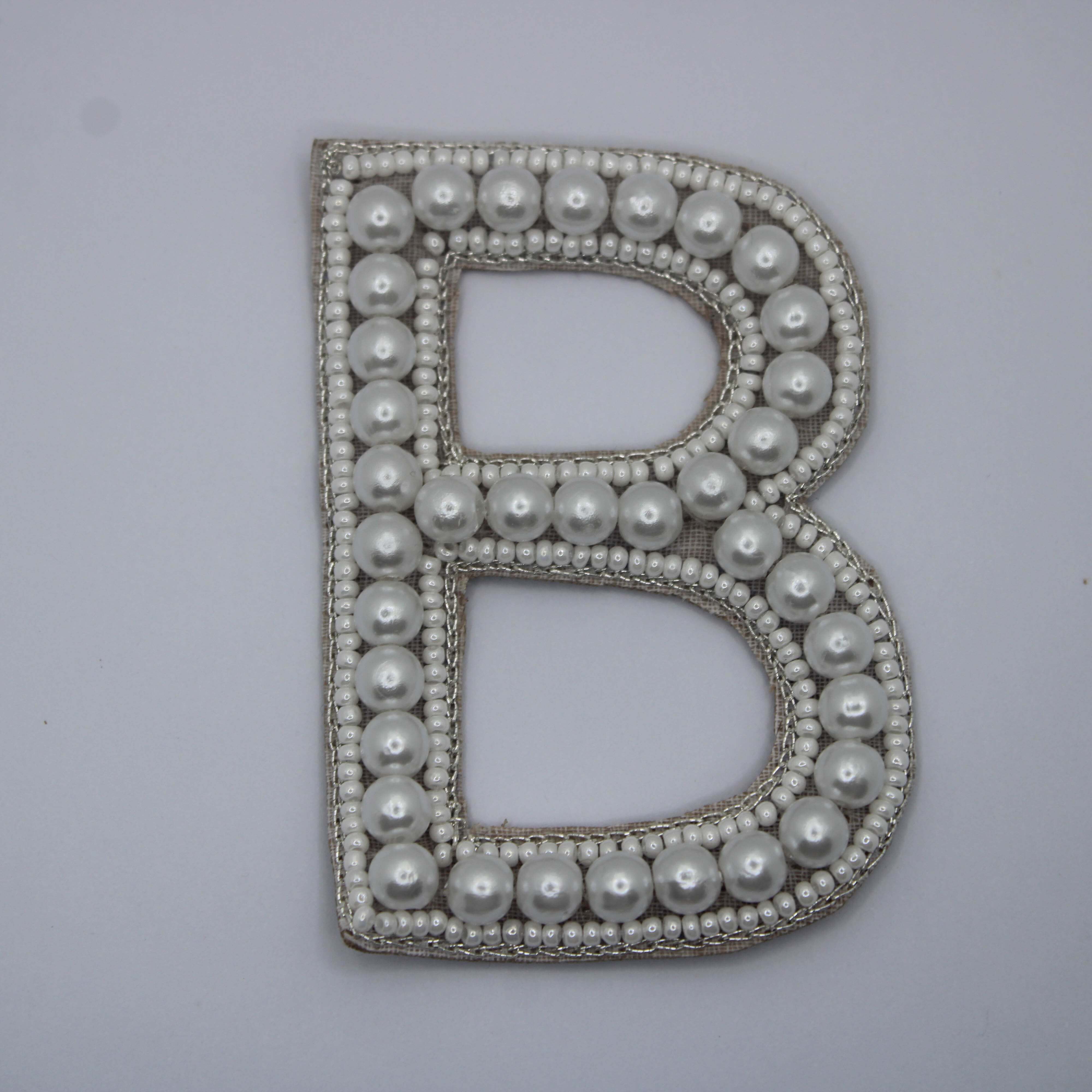 Oceanic Pearl Alphabet 'B' Patch– Our Knots